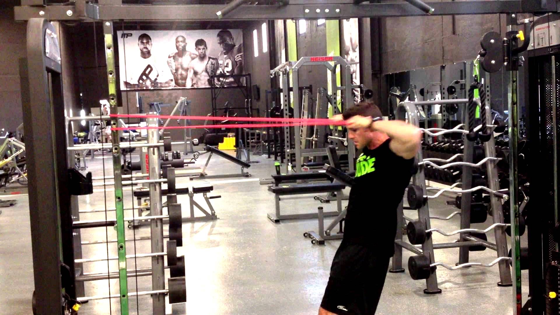Face pulls with powerbands - fitguide.blog